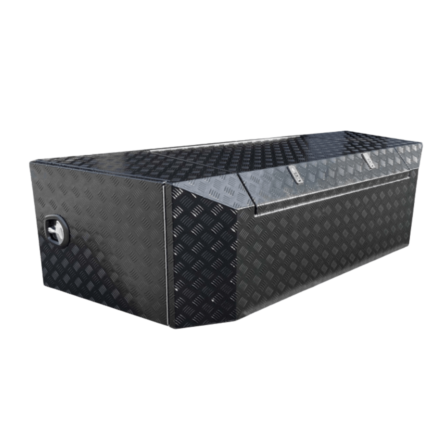 TRAILER/CARAVAN STORAGE BOX - BLACK