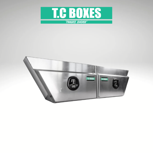750MM SQUARE UNDER TRAY TOOLBOX (PAIR) - ALLOY