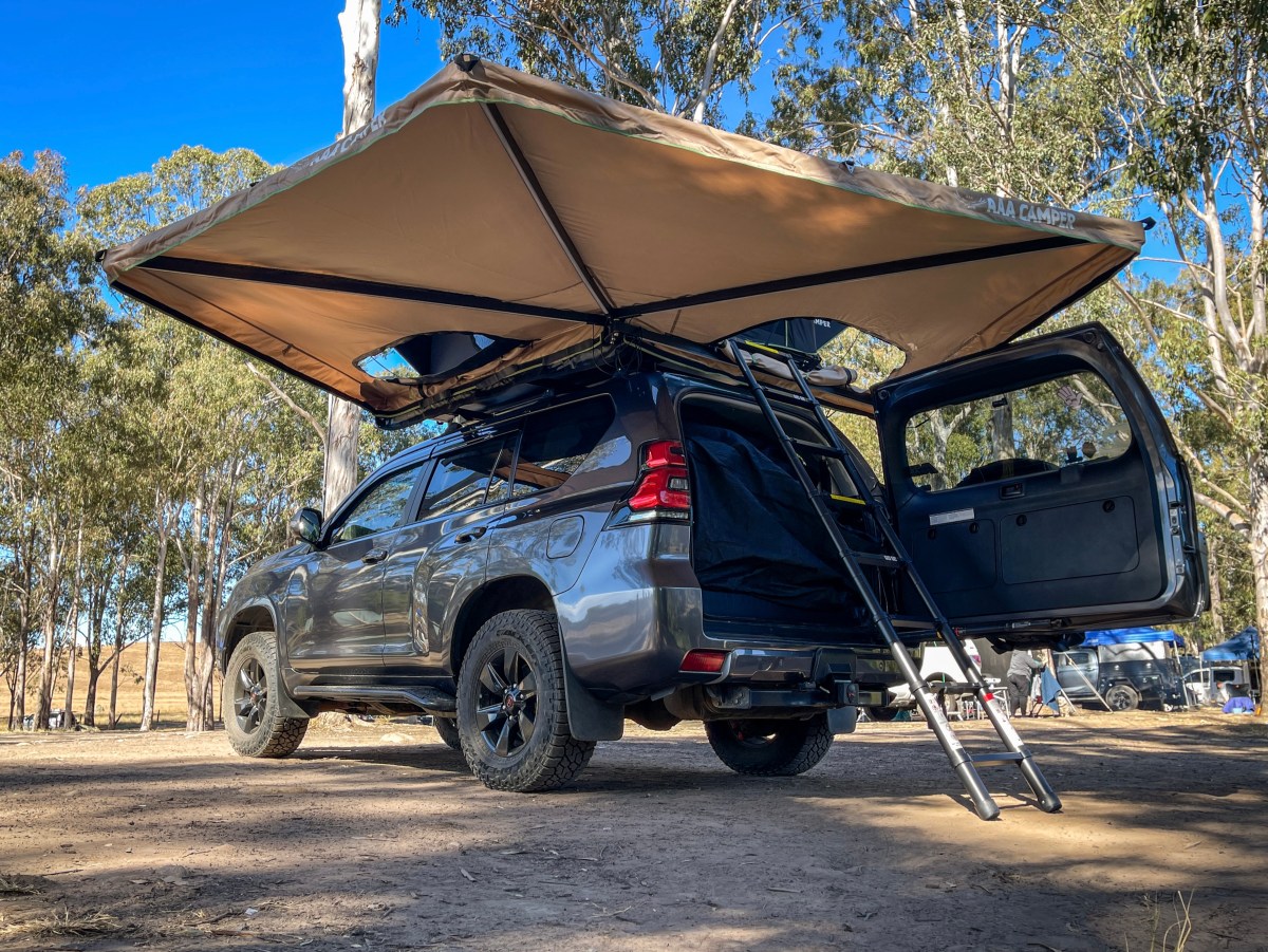AAA Camper 270 Awning 2.0M with DOUBLE RTT access